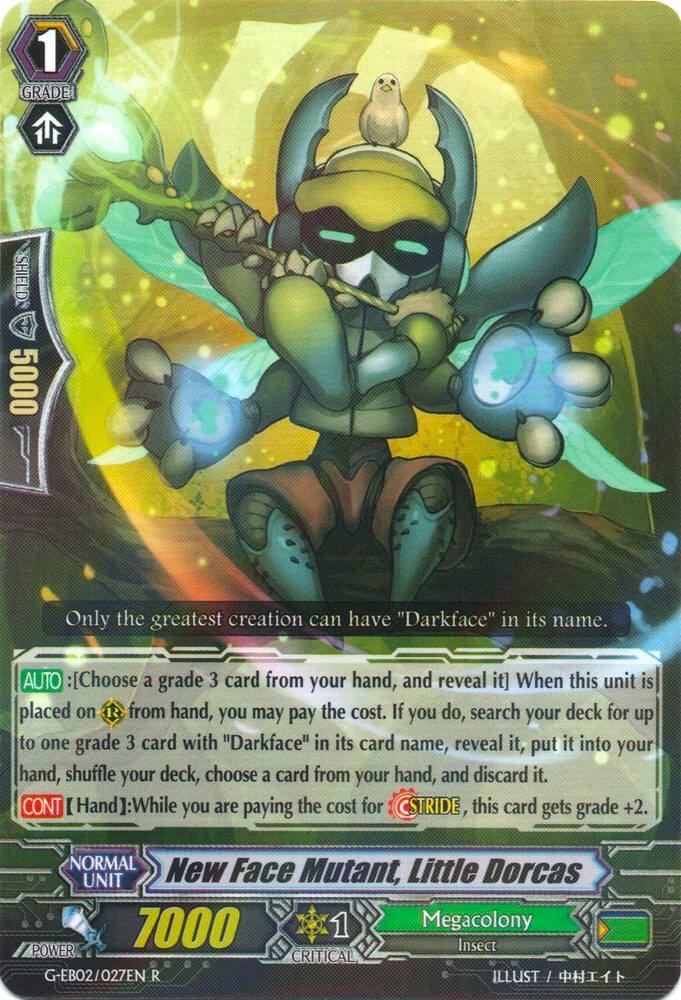 New Face Mutant, Little Dorcas - G-EB02: The AWAKENING ZOO - Cardfight ...