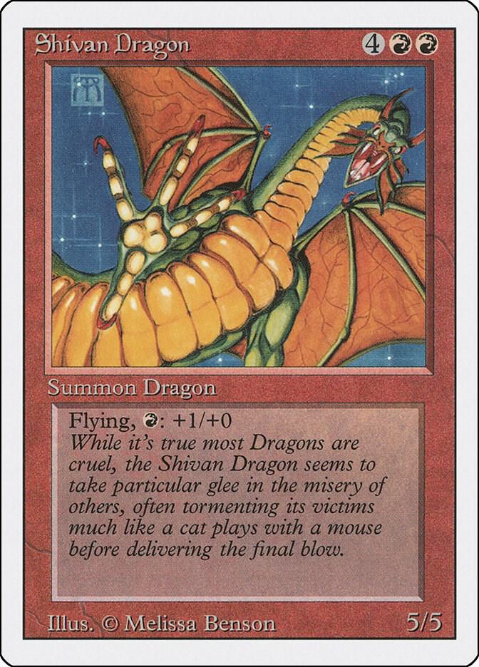 Shivan Dragon - Revised Edition - Magic: The Gathering - TCGplayer.com