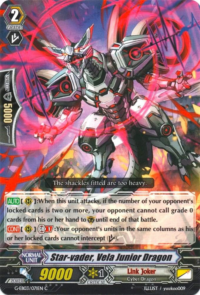 Star-vader, Vela Junior Dragon - G-EB03: The GALAXY STAR GATE - Cardfight Vanguard - TCGplayer.com