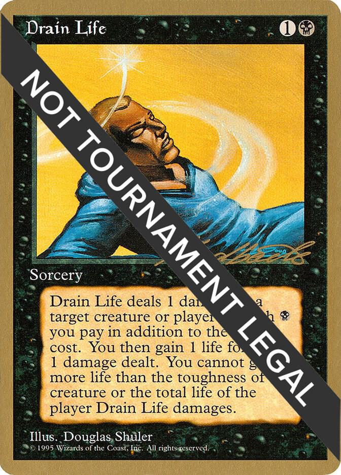 Drain Life - 1996 Leon Lindback (4ED) - World Championship Decks ...