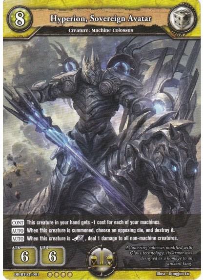 Hyperion, Sovereign Avatar - Gears of Apocalypse - Dragoborne ...
