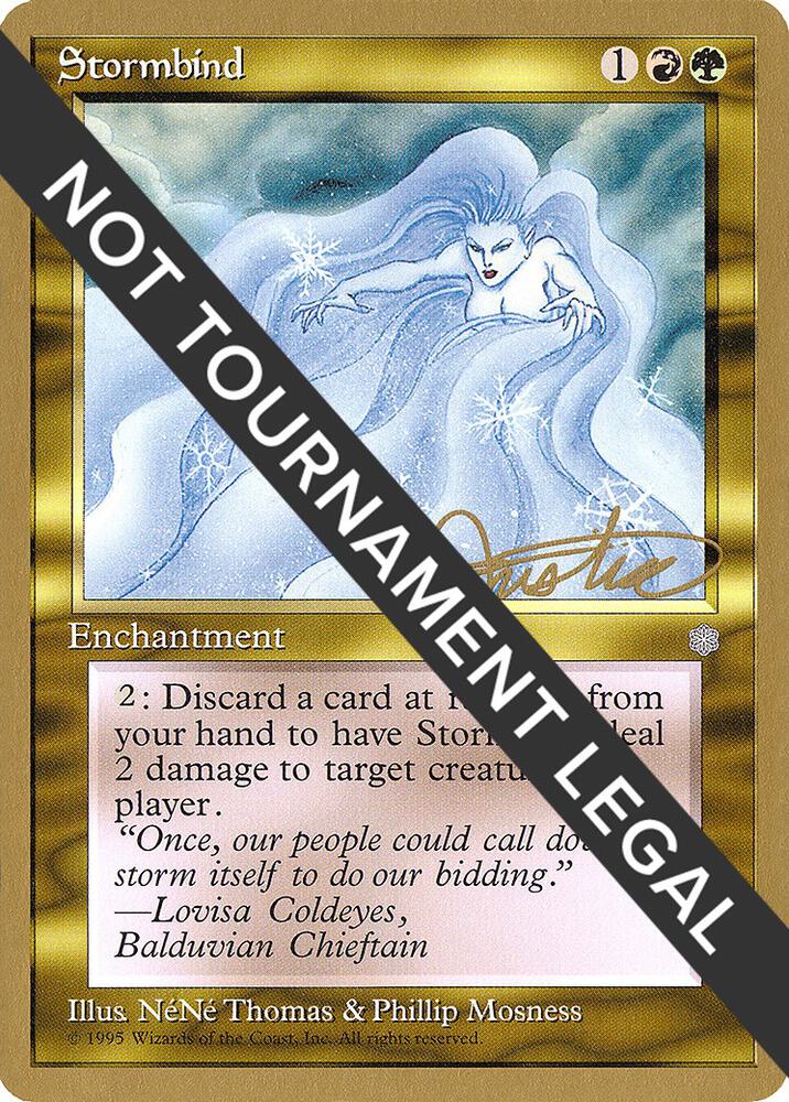 Stormbind - 1996 Mark Justice (ICE) - World Championship Decks - Magic ...