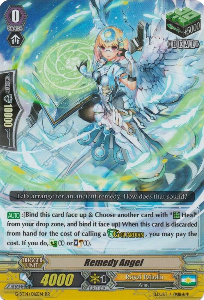 Remedy Angel - G-BT14: Divine Dragon Apocrypha - Cardfight Vanguard