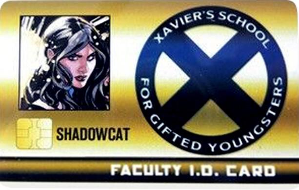 Shadowcat Faculty ID Card - X-Men Xavier's School - Heroclix ...