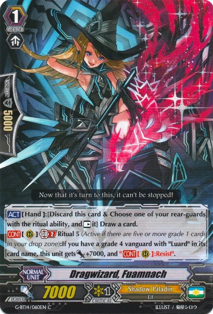 Dragwizard, Fuamnach - G-BT14: Divine Dragon Apocrypha - Cardfight Vanguard