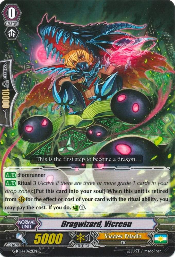 Dragwizard, Vicreau - G-BT14: Divine Dragon Apocrypha - Cardfight ...