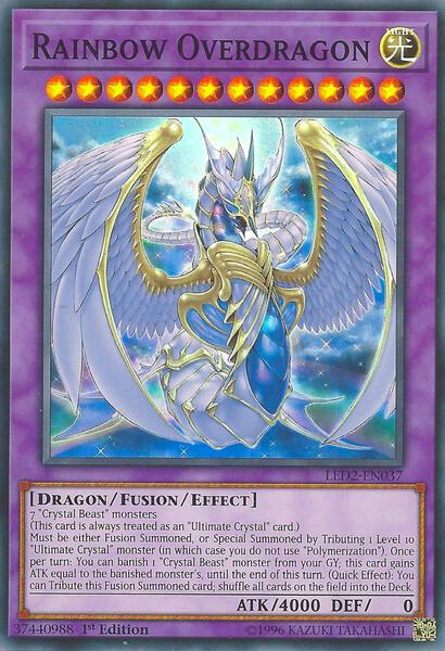 Rainbow Overdragon - Legendary Duelists: Ancient Millennium - YuGiOh ...
