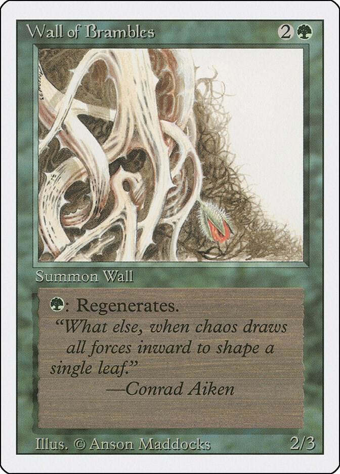 Wall of Bone - Revised Edition - Magic: The Gathering