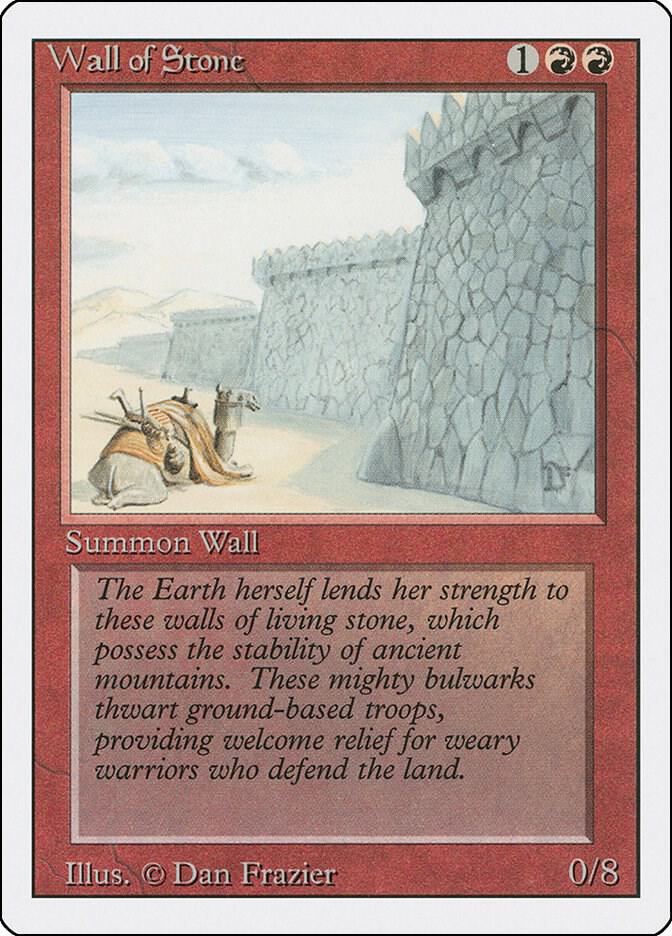 Wall of Stone - Revised Edition - Magic: The Gathering - TCGplayer.com