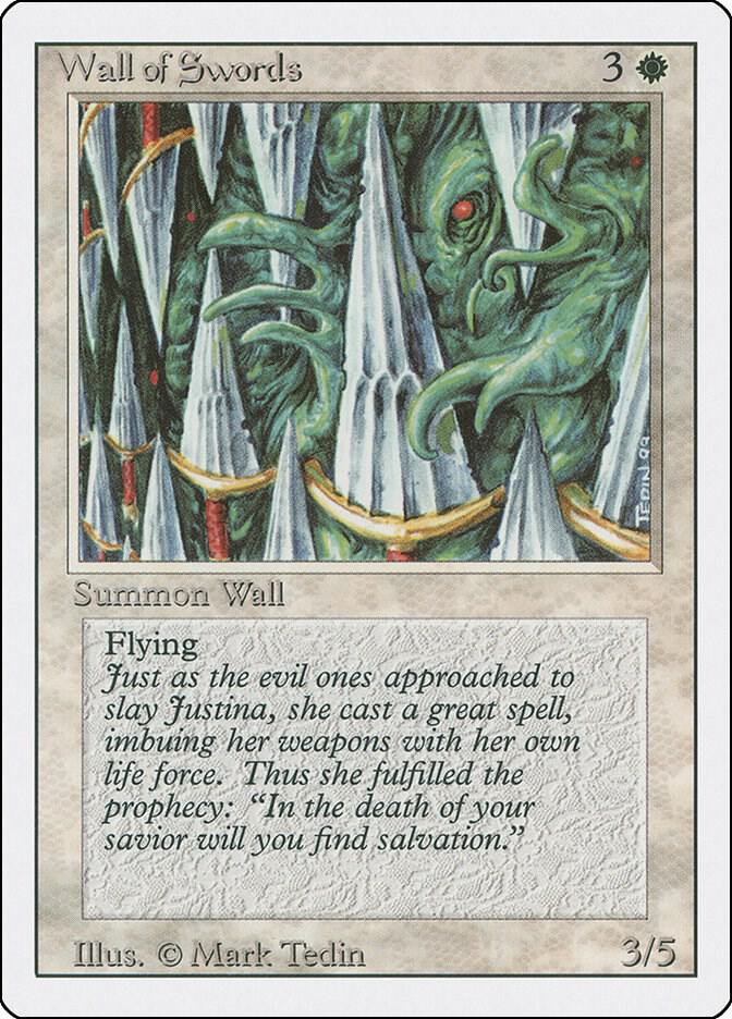 Wall of Swords - Revised Edition - Magic: The Gathering - TCGplayer.com