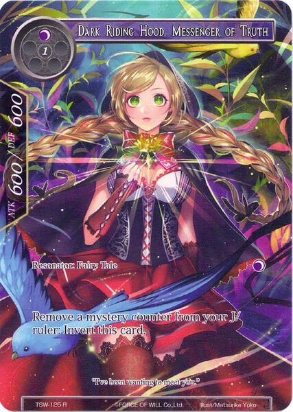 Dark Riding Hood, Messenger of Truth // Red Riding Hood, Recovered Hope (Full Art) - The Time ...