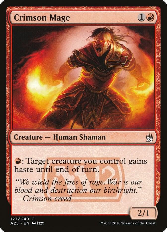 Crimson Mage - Masters 25 - Magic: The Gathering - TCGplayer.com