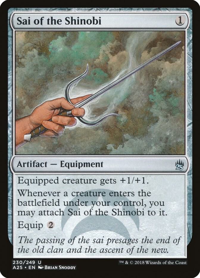 Sai of the Shinobi - Masters 25 - Magic: The Gathering - TCGplayer.com