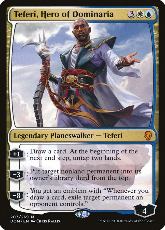 Teferi, Time Raveler - War of the Spark - Magic: The Gathering ...