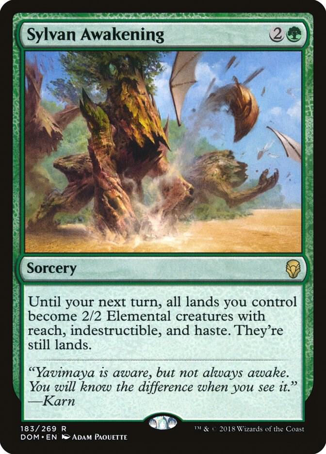 Sylvan Awakening - Dominaria - Magic: The Gathering - TCGplayer.com