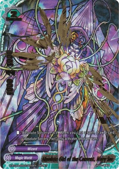 Absolute Girl of the Convent, Mary Sue (Secret) - New World Chaos - Future Card BuddyFight ...