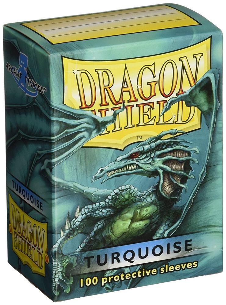 Dragon Shield - Turquoise (100-Pack) - Dragon Shield Card Sleeves ...