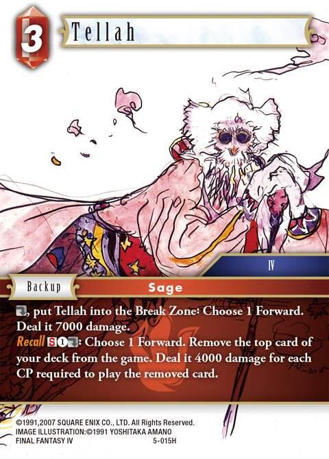 Tellah - Opus V - Final Fantasy TCG - TCGplayer.com