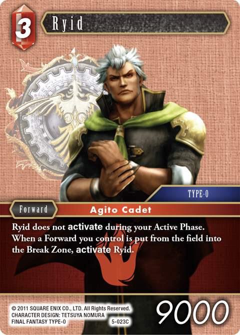 Ryid - Opus V - Final Fantasy TCG - TCGplayer.com