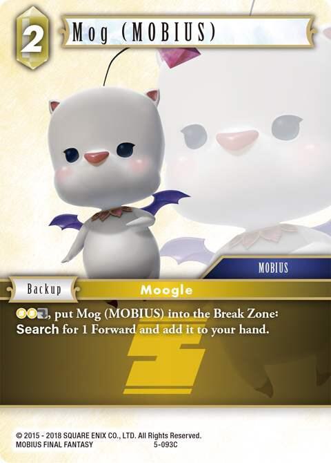 Mog (MOBIUS) - Opus V - Final Fantasy TCG - TCGplayer.com