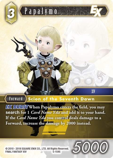 Papalymo EX - Opus V - Final Fantasy TCG - TCGplayer.com