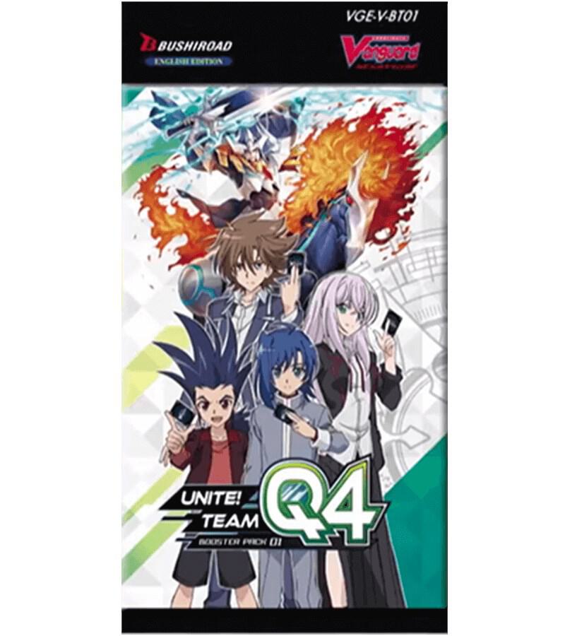 Unite! Team Q4 Booster Pack - V-BT01: Unite! Team Q4 - Cardfight Vanguard