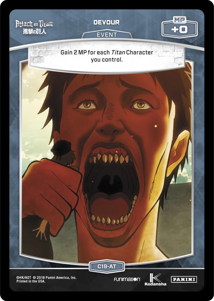 Devour - Attack on Titan - MetaX TCG - TCGplayer.com