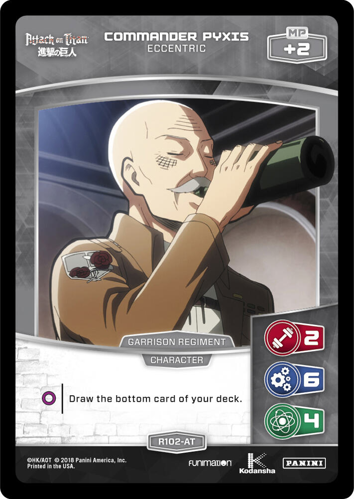 Commander Pyxis - Eccentric - Attack on Titan - MetaX TCG - TCGplayer.com