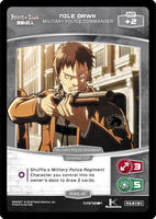 Nile Dawk - Military Police Commander - Attack on Titan - MetaX TCG