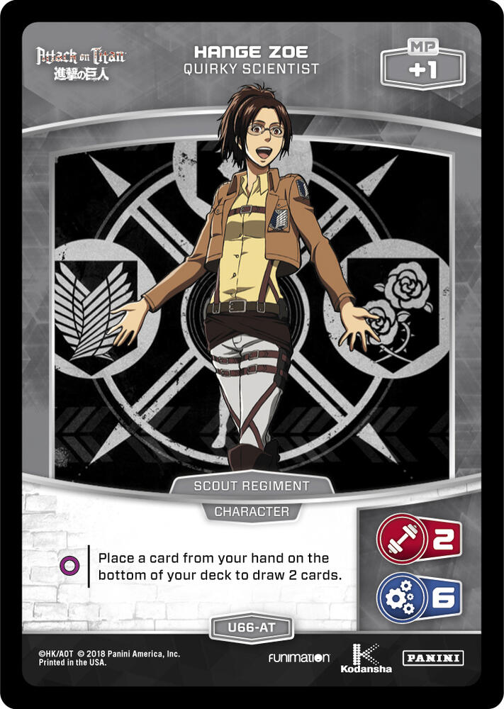 Hange Zoe - Quirky Scientist - Attack on Titan - MetaX TCG - TCGplayer.com