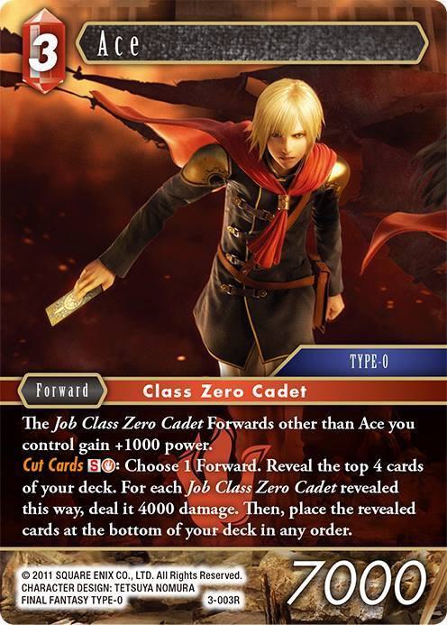 Ace - PR-012/3-003R (Alternate Art) - FF: Promo Cards - Final Fantasy ...