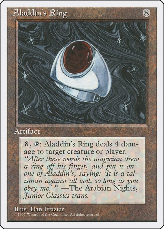 Aladdin's Ring - Fourth Edition - Magic: The Gathering - TCGplayer.com
