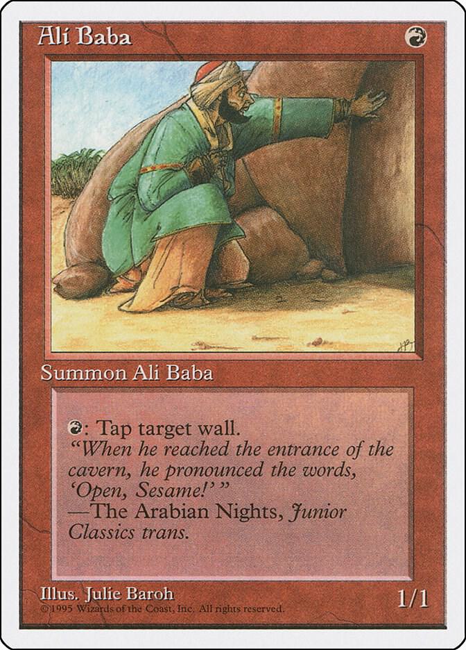 Ali Baba - Fourth Edition - Magic: The Gathering - TCGplayer.com