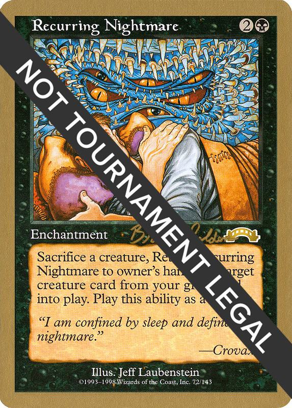 Recurring Nightmare - 1998 Brian Selden (EXO) - World Championship ...