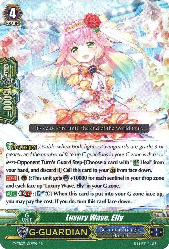 Luxury Wave, Elly - G-CB07: Divas' Festa - Cardfight Vanguard - TCGplayer.com