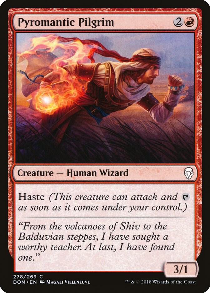 Pyromantic Pilgrim - Dominaria - Magic: The Gathering - TCGplayer.com