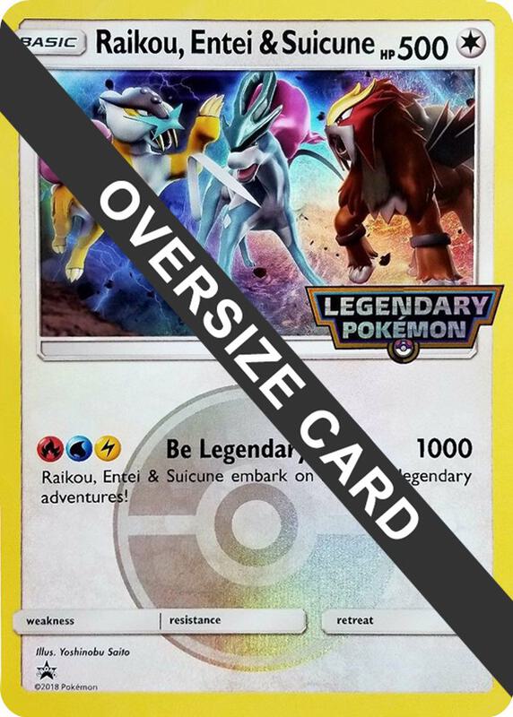 Raikou, Entei & Suicune - Jumbo Cards - Pokemon - TCGplayer.com