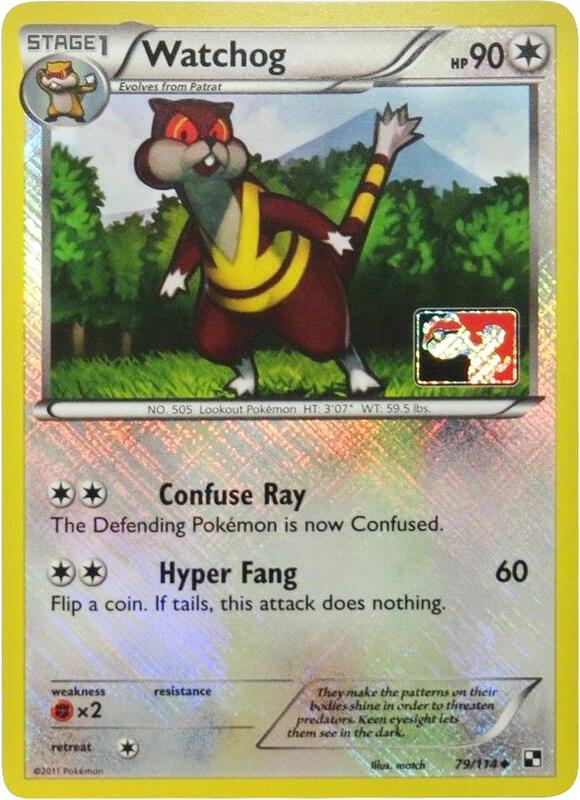 Watchog - 79/114 (League Promo) - League & Championship Cards - Pokemon ...