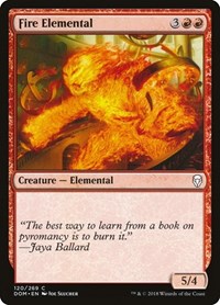 Fire Elemental | Dominaria | Fizzy Game & Hobby Store