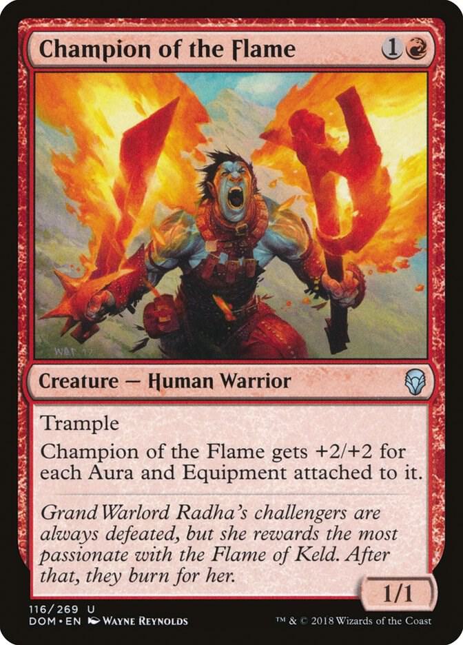 Champion of the Flame - Dominaria - Magic: The Gathering - TCGplayer.com
