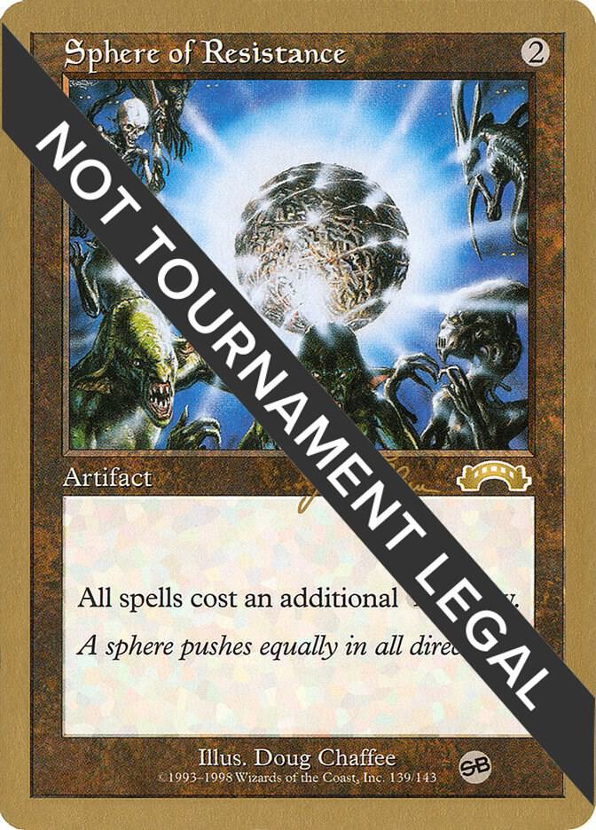 Sphere of Resistance - 1999 Jakub Slemr (EXO) (SB) - World Championship Decks - Magic: The ...