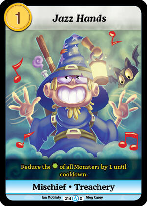 Jazz Hands (Alt 1) - Season 1 - Munchkin CCG - TCGplayer.com