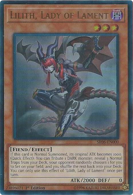 Lilith, Lady of Lament - Structure Deck: Lair of Darkness - YuGiOh ...