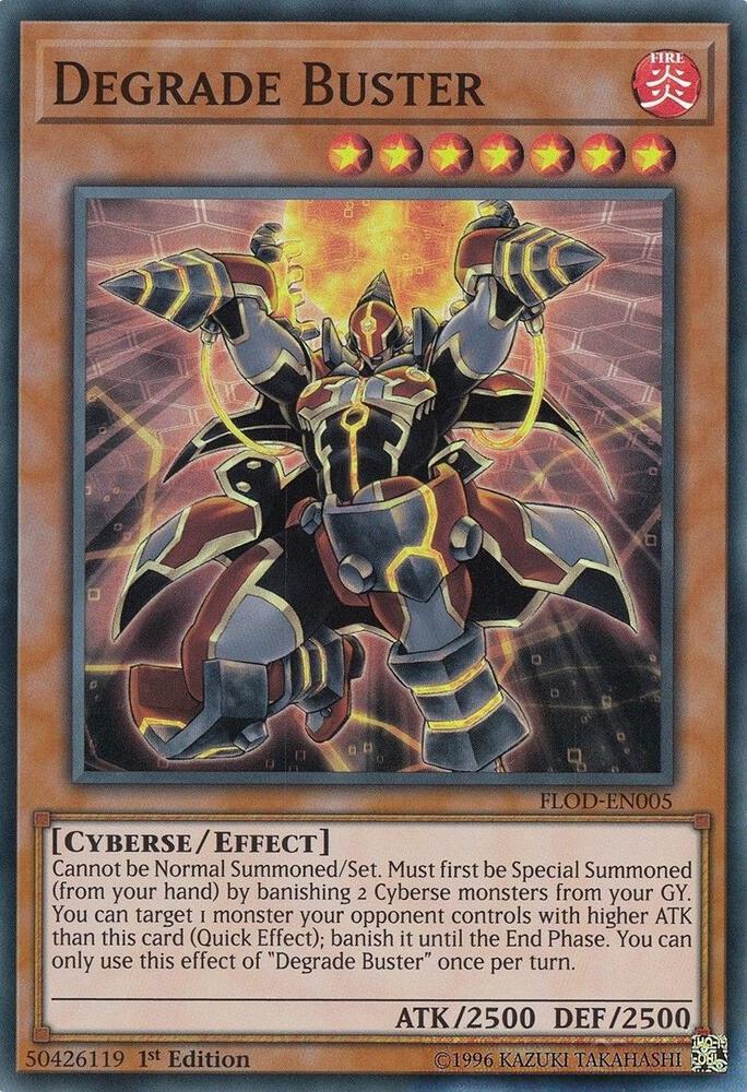 Degrade Buster - Flames of Destruction - YuGiOh - TCGplayer.com