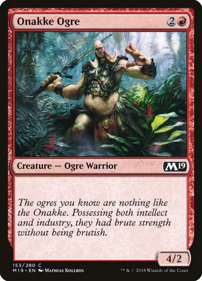Onakke Ogre - Core Set 2019 - Magic: The Gathering - TCGplayer.com
