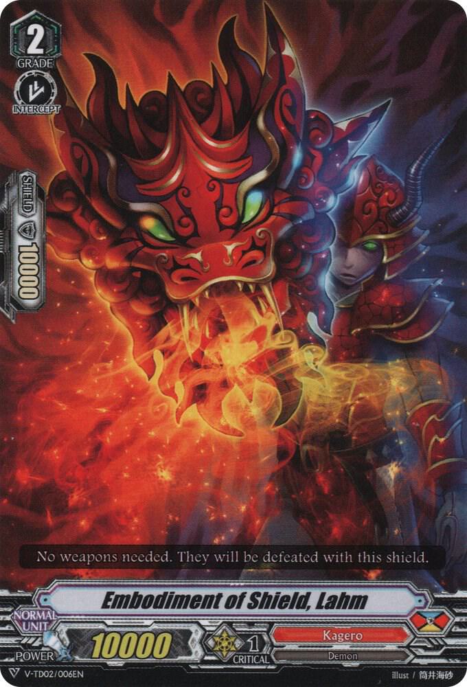 Dragonic Overlord (Alternate Art RRR Foil) - V-TD02: Toshiki Kai - Cardfight Vanguard