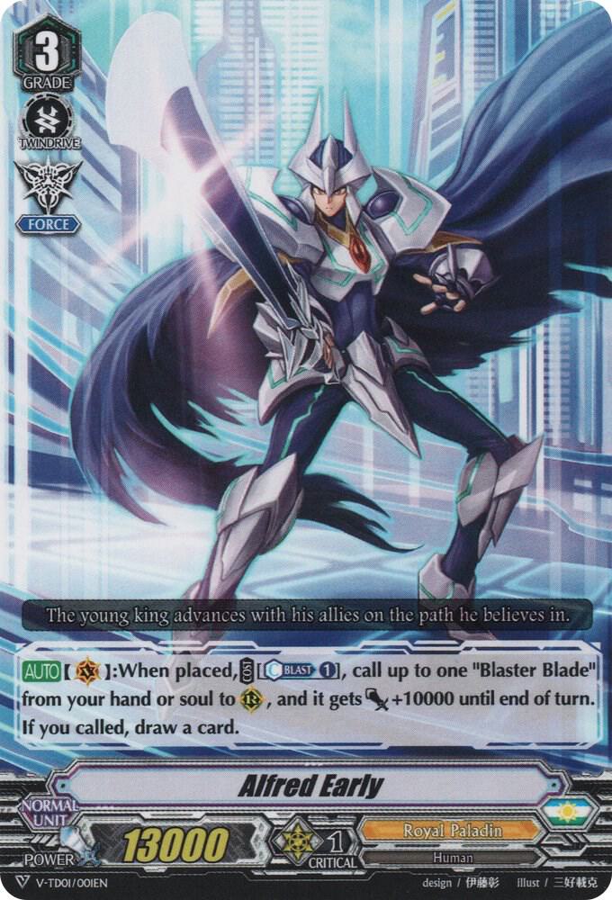 Alfred Early - V-TD01: Aichi Sendou - Cardfight Vanguard