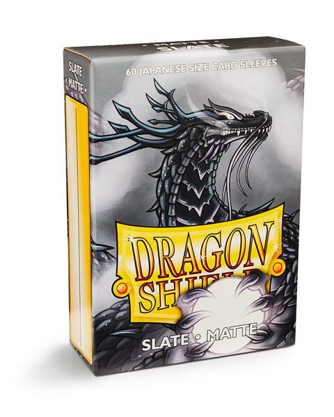 Dragon Shield Matte Japanese Sleeves - Slate (60-Pack) - Dragon Shield ...