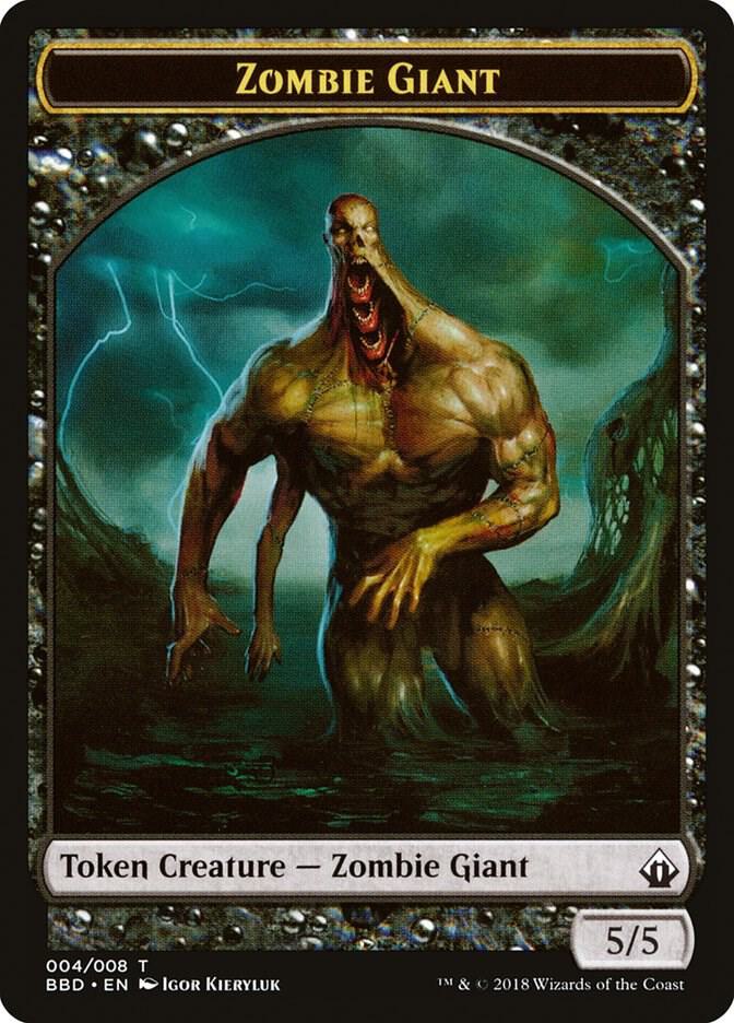 Zombie Giant Token - Battlebond - Magic: The Gathering - TCGplayer.com