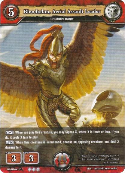 Bloodtalon, Aerial Assault Leader - Surge of Titans - Dragoborne ...